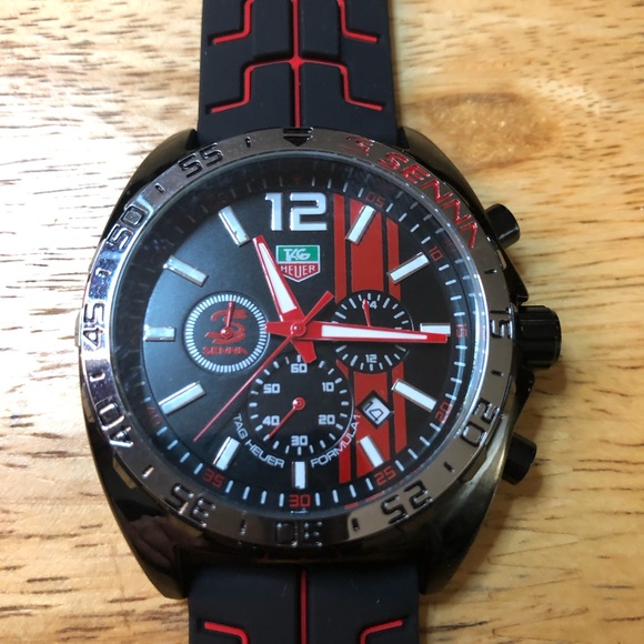Tag Heuer | Accessories | New Mens Chronograph Racing Style Watch By ...